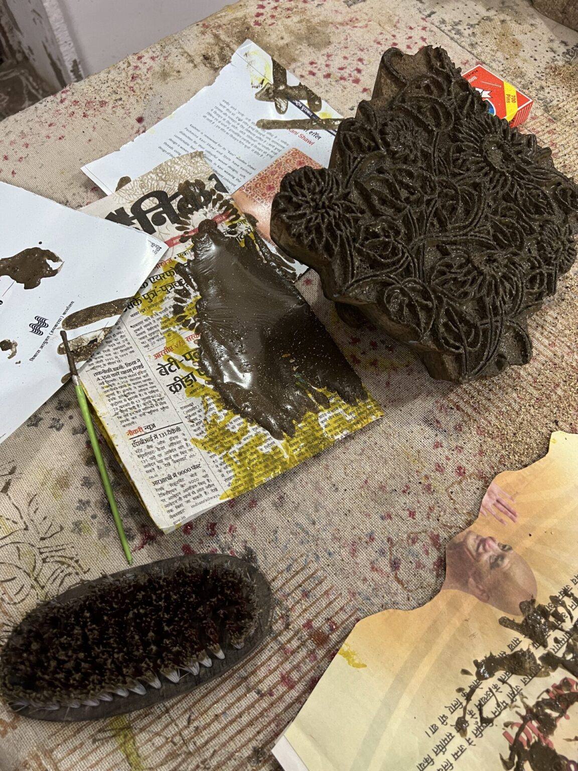 Dabu Block Printing: Crafting With Mud and Water